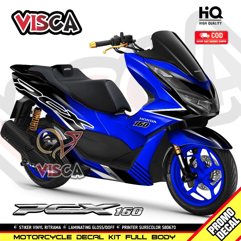 Jual Decal Pcx 160 Full Body 2022 Stiker Pcx 160 Full Body 2022 Dekal ...