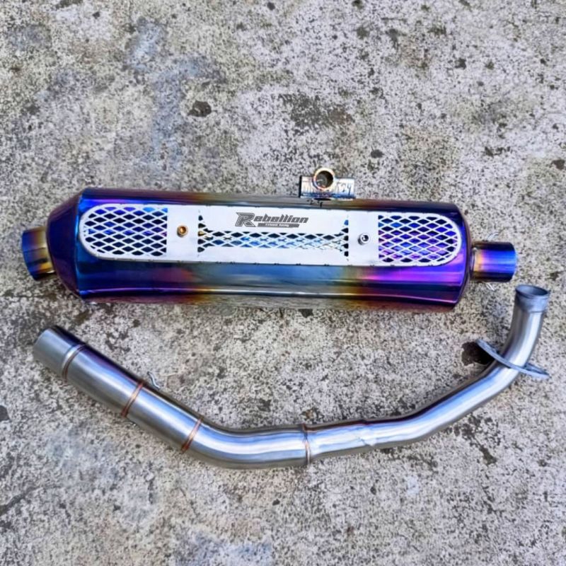 Jual Knalpot standar racing luster NMAX AEROX VARIO BEAT PCX ADV STYLO ...