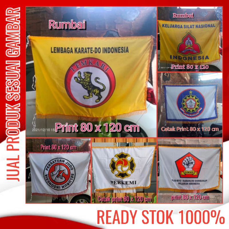 Jual bendera judo cipta sejati PD perisai diri lemkari perkemi gokasi ...