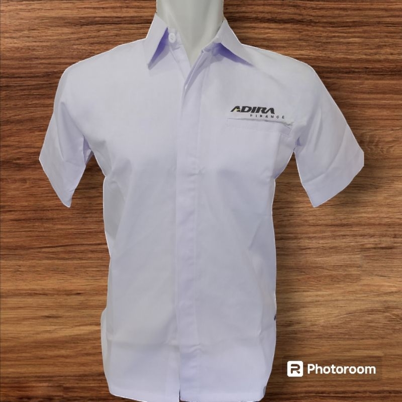 Jual Kemeja ADIRA FINANCE Seragam Adira Finance Putih Pendek | Shopee ...