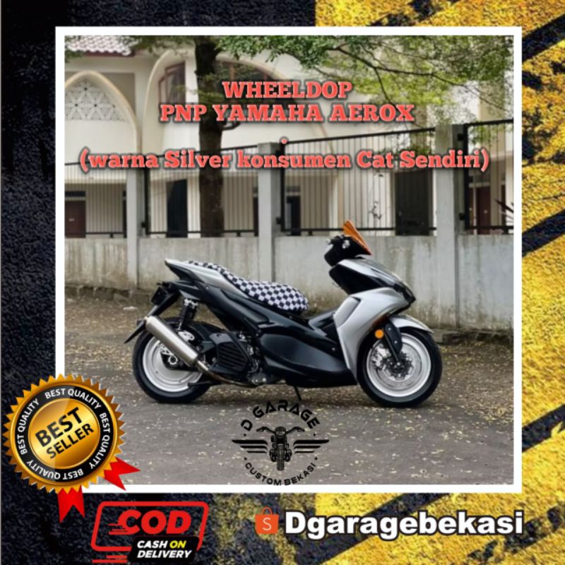 Jual WHEELDOP AEROX 155 PnP Velg Yamaha Aerox155 wildop Wheldop weldop ...