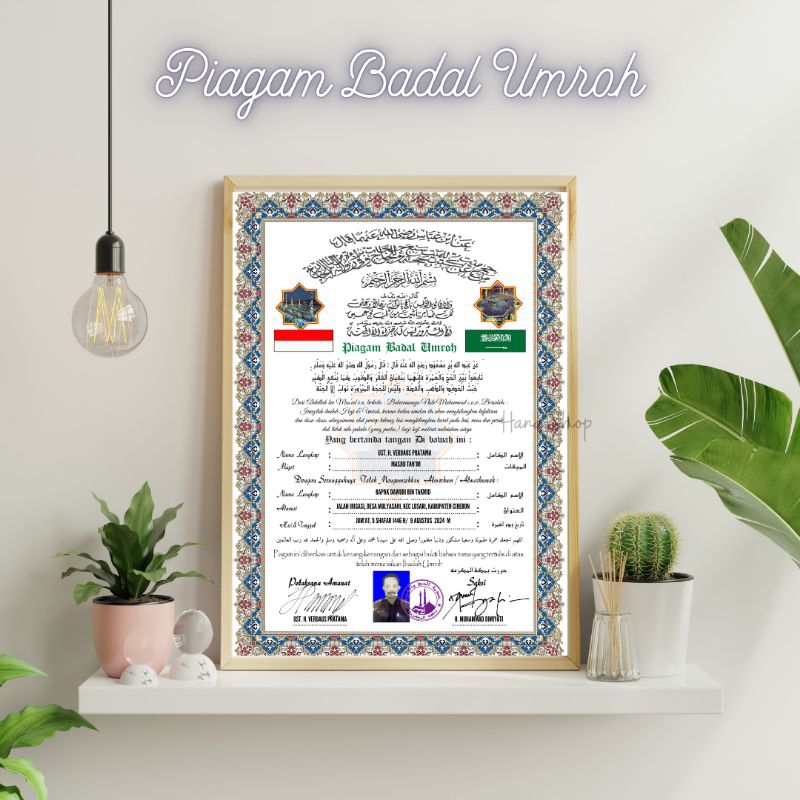 Jual SEHARI JADI SERTIFIKAT HAJI/ UMROH / BADAL HAJI/ BADAL UMROH ...