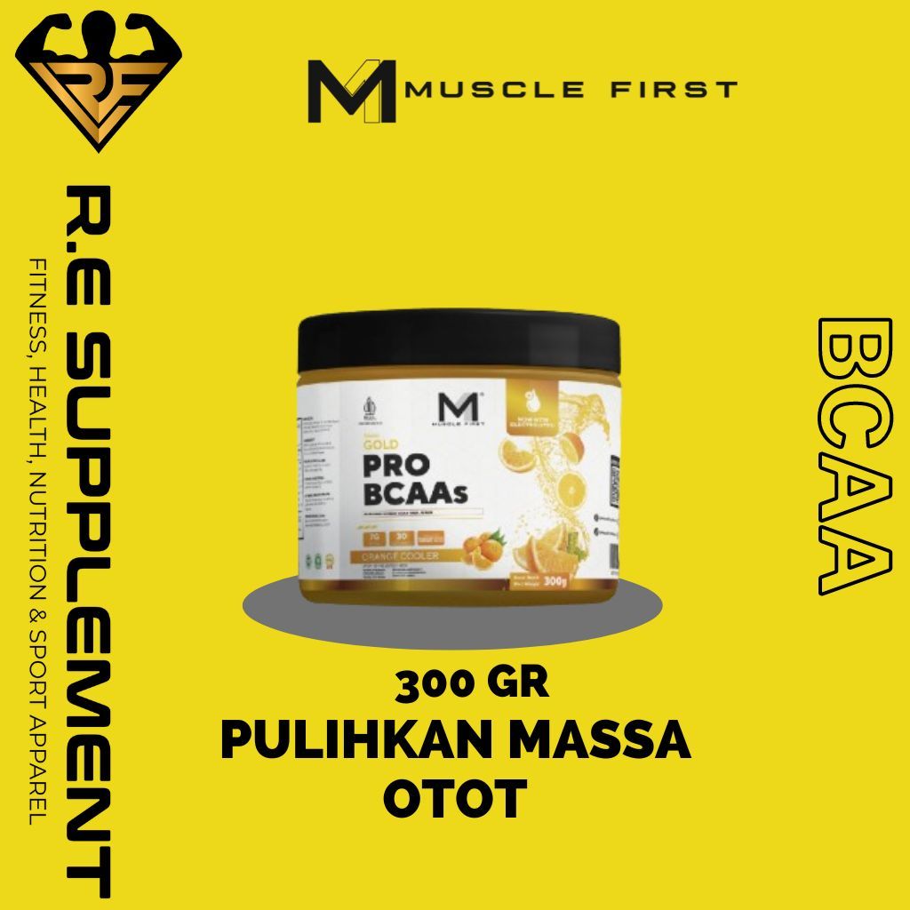 Jual Muscle First Pro BCAAs 300g – Suplemen BCAA untuk Pemulihan ...