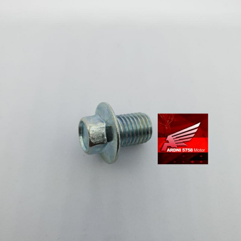 Jual BOLT DRAIN PLUG 12X15 BAUT PEMBUANGAN OLI MESIN BAWAH VARIO BEAT ...