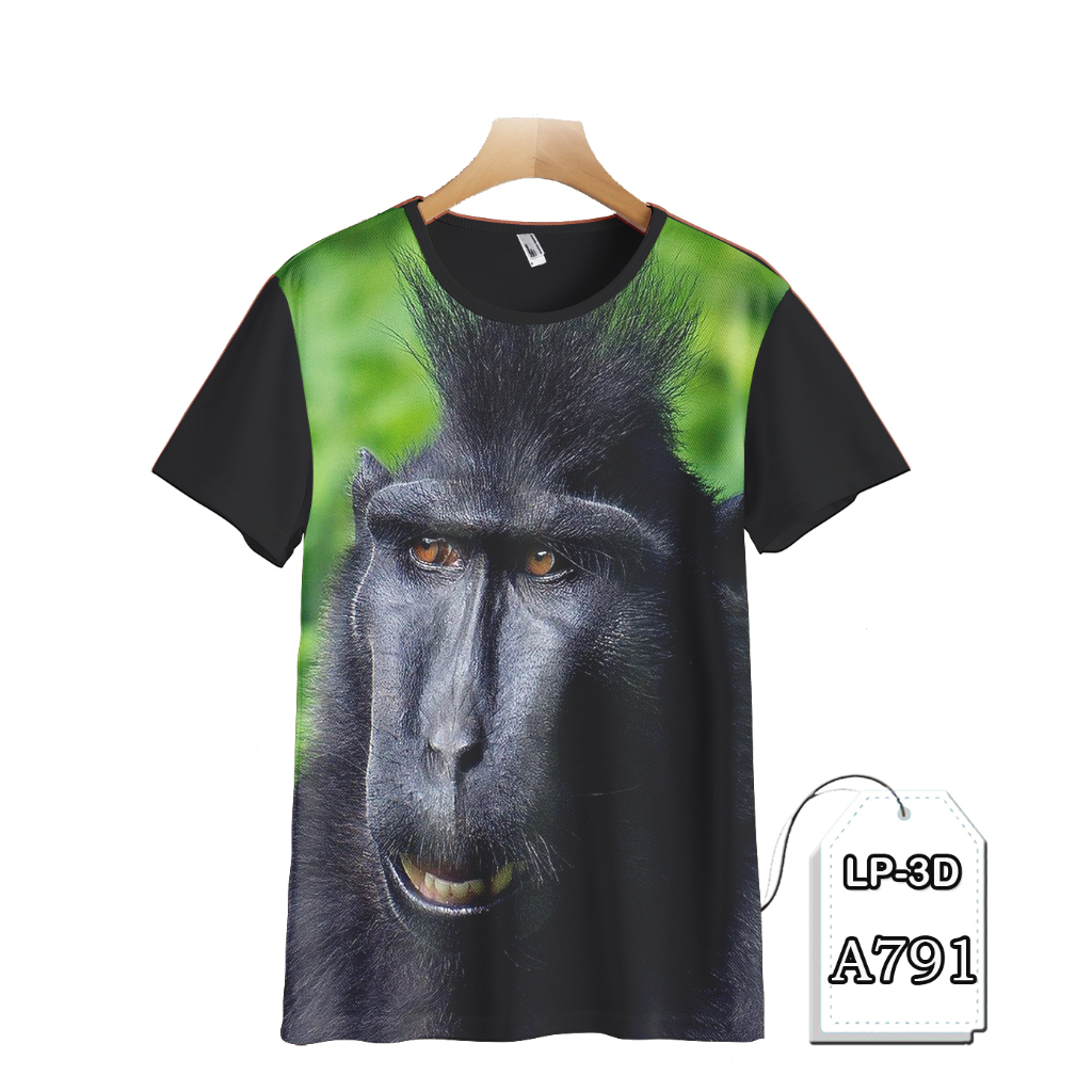 Jual Baju Monyet Punk Monkey Face Kaos Lucu dan Trendy LP3D-A791 ...