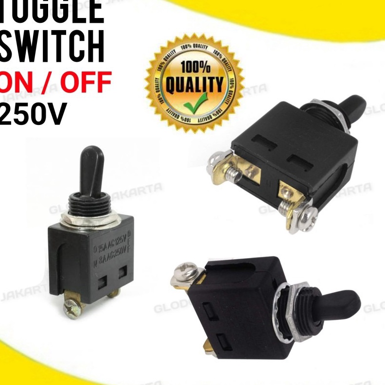 Jual KF7 Saklar Toggle Switch ON OFF 25V 2 31 5PC | Shopee Indonesia