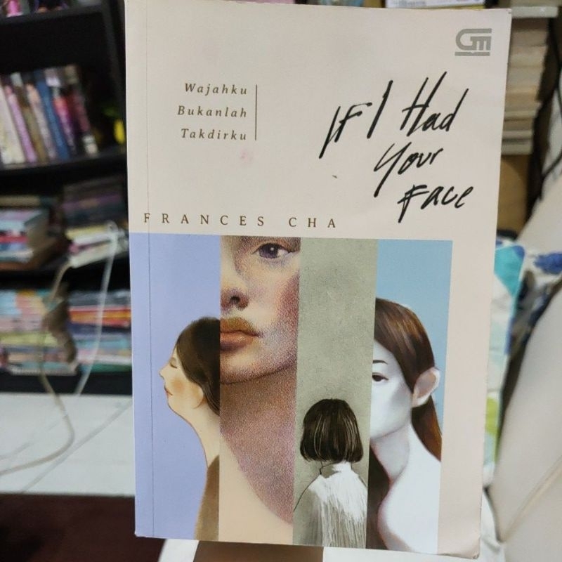 Jual Novel terjemahan Korea bekas original If I Had Your Face by ...
