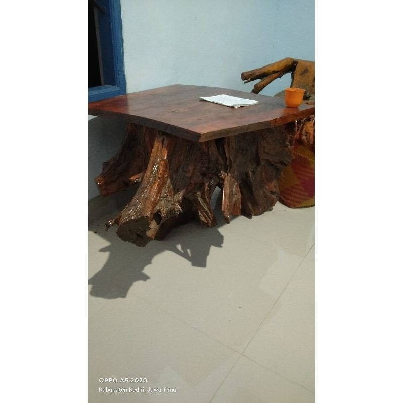 Jual meja akar jati | Shopee Indonesia