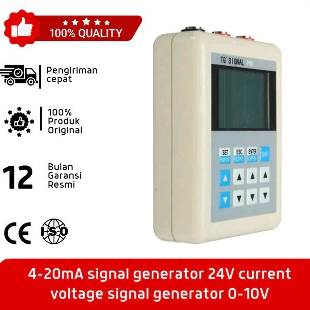 Jual 4-20mA signal generator 24V current voltage signal generator 0-10V | Shopee Indonesia