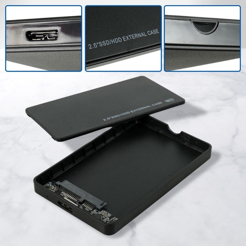 Jual PROMO ENCLOSURE KOTAK HDD SSD 2.5 INCH | CASING CASE HARDDISK ...