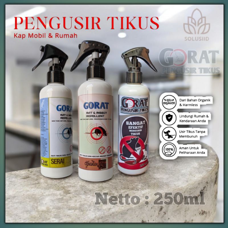 Jual Pembasmi Pengusir Tikus Gorat Disinfectant Anti Tikus Rat ...