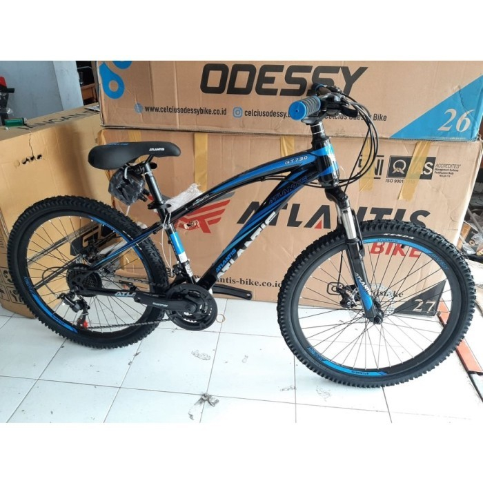 Jual Sepeda gunung 24 inch mtb atlantis anak dan dewasa 21 speed rem cakram velg alloy high ...
