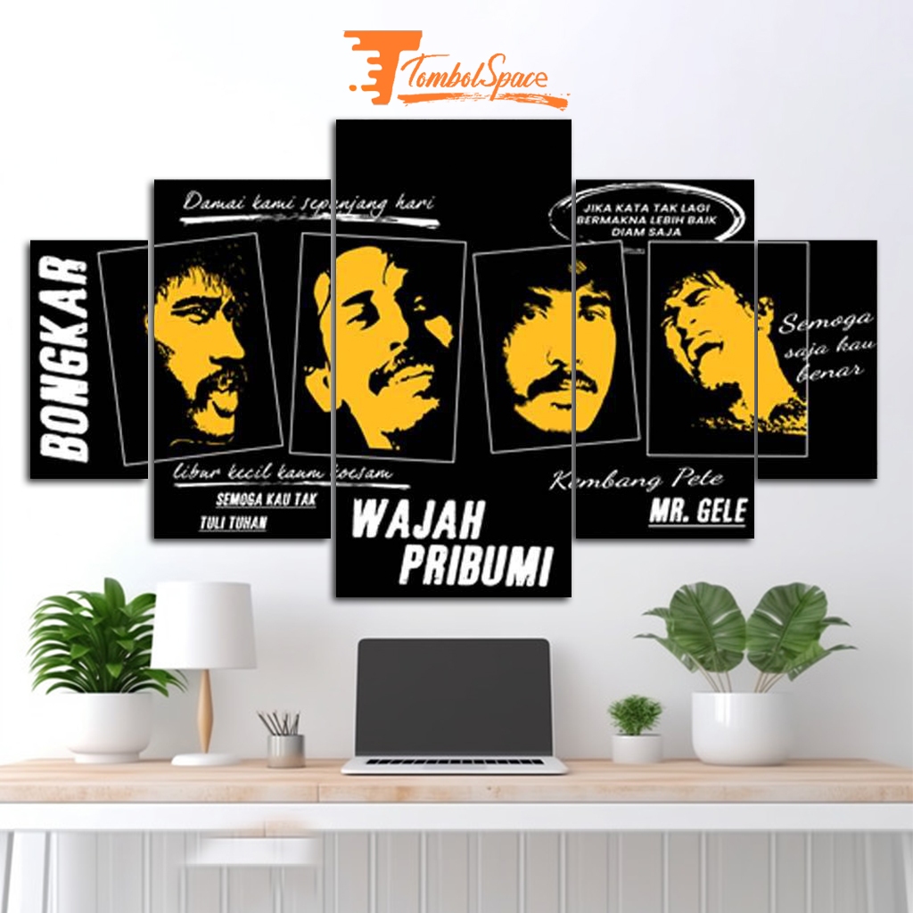 Jual JACKS 1 SET Pajangan Hiasan dinding BAND IWAN FALS 5pcs Poster Kayu Wall Decor | Shopee ...