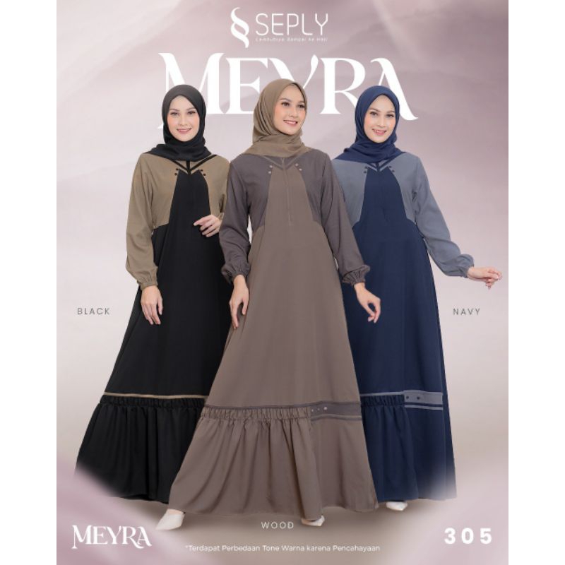 Jual Gamis Meyra 305 by Seply Official / Gamis Seply / Gamis Daily ...
