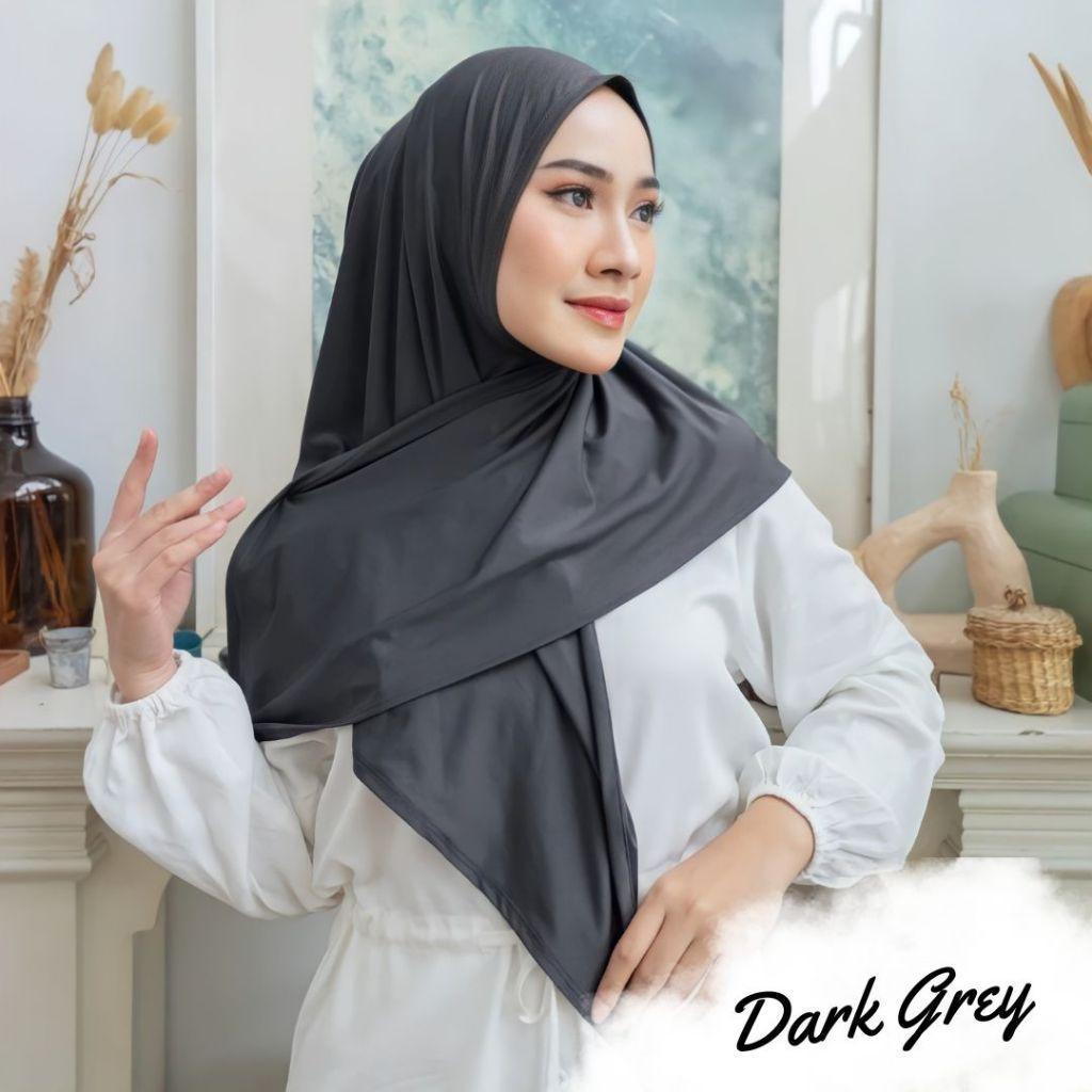 Jual Jilbab Segitiga Instan Bahan Jersey Premium Jilbab Langsungan ...