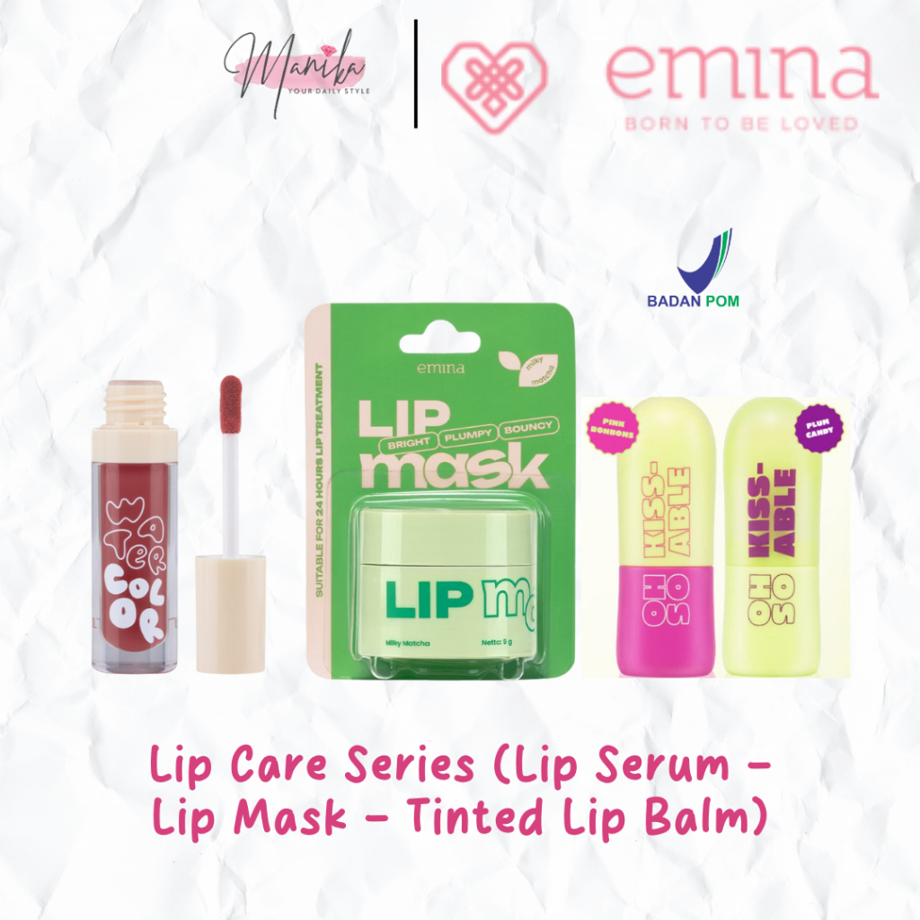 Jual Emina Water Color Lip Serum Lip Care | Lip Mask | Tinted Lip Balm ...