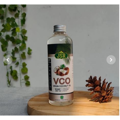 Jual JSR VCO Cair 250 ml / MInyak Kelapa Murni dalam botol / MInyak ...