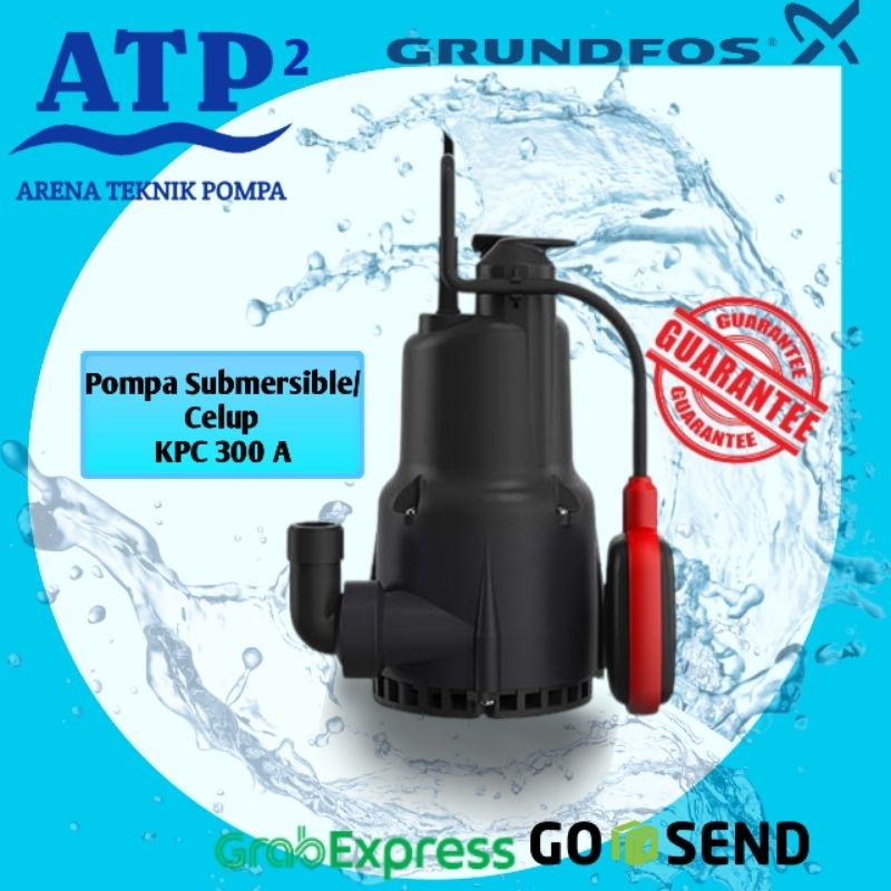 Jual Grundfos KPC 300 A Pompa Air Submersible Pompa Celup Otomatis ...