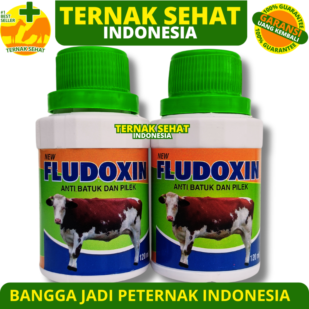 Jual FLUDOXIN 120ML - Obat Batuk dan Pilek untuk hewan Sapi Kambing ...