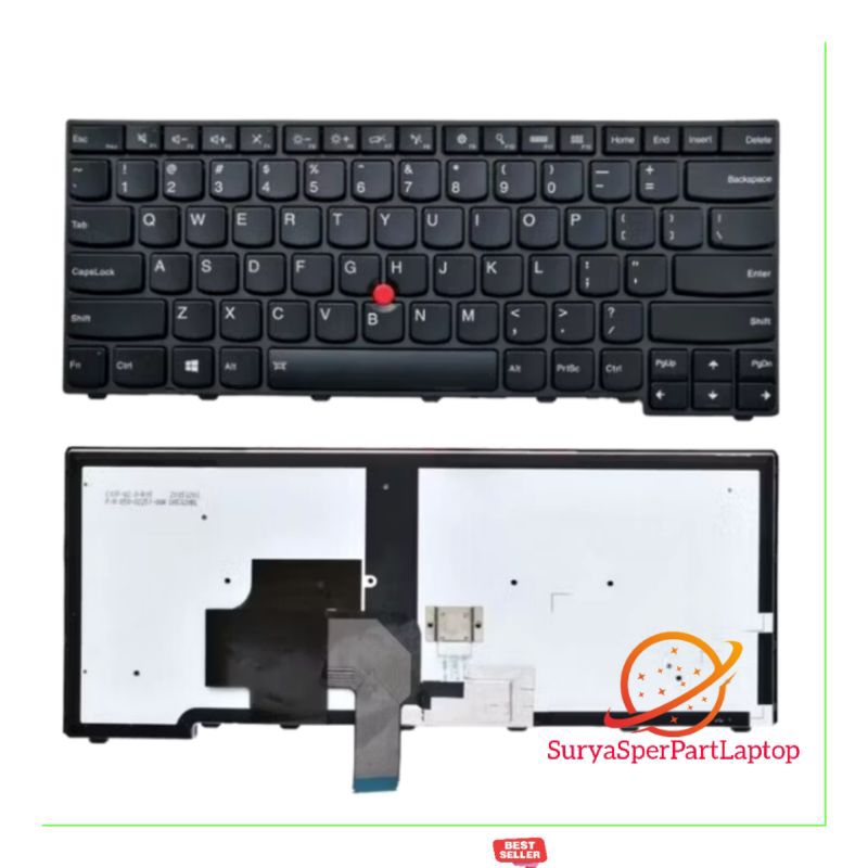 Jual Keyboard Lenovo ThinkPad T440 E440 T440S T440P E431 T450 Backlight ...