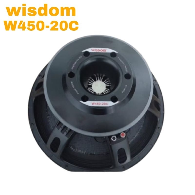 Jual Speaker 18in Wisdom W450-20C / wisdom W450 20C | Shopee Indonesia