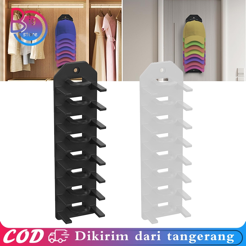Jual Tempat Menyimpan Topi Gantungan Topi Dinding Tempel Rak Gantung ...