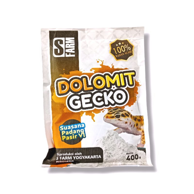 Jual Pasir Dolomit Gecko 100% Original Halus Premium mengandung Kalsium ...