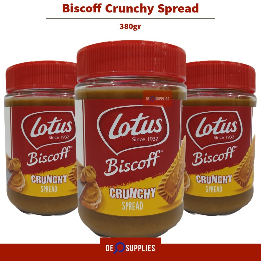 Jual Biscoff Crunchy Spread 380gr - Selai Lotus Biscoff Biscof Biscuit ...