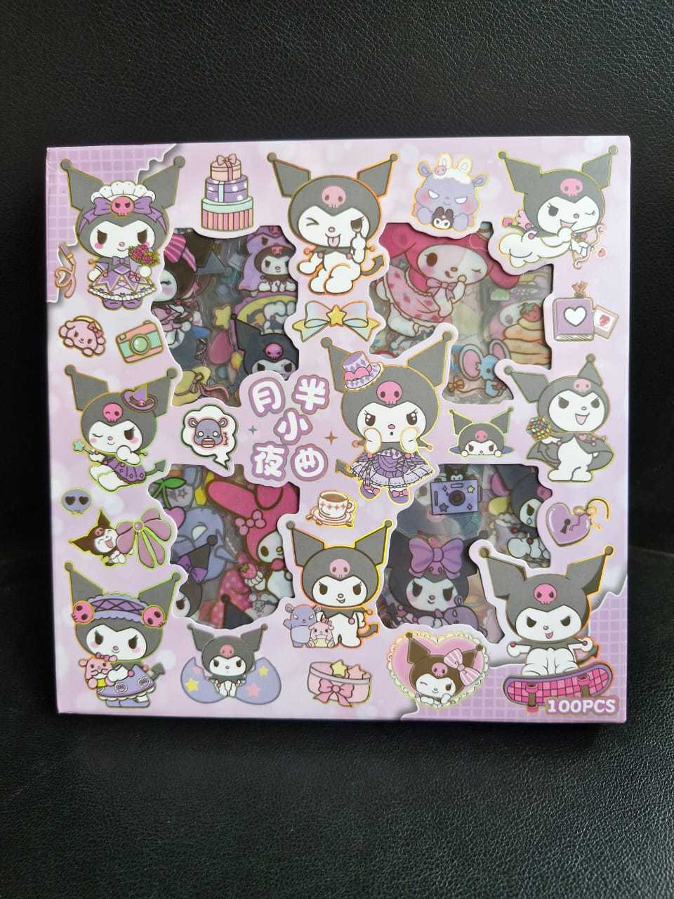 Jual Sticker Waterproof Sticker Dapat Box Isi 100 Lembar - Stiker DIY ...