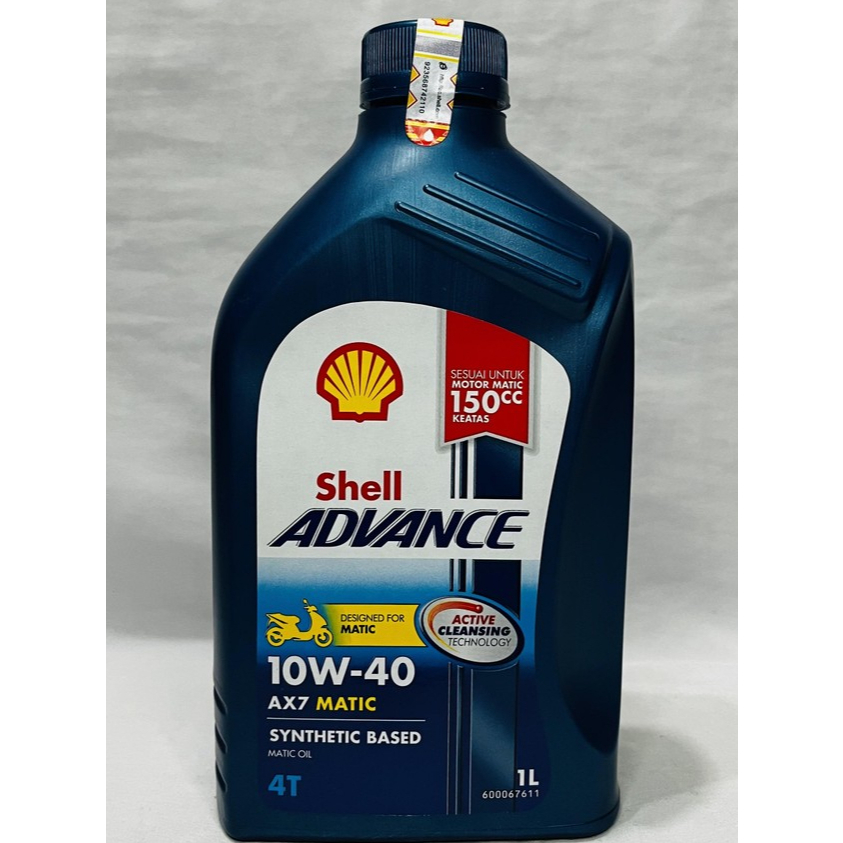 Jual Shell Advance AX7 Matic 1L - Oli Nmax, Aerox | Shopee Indonesia