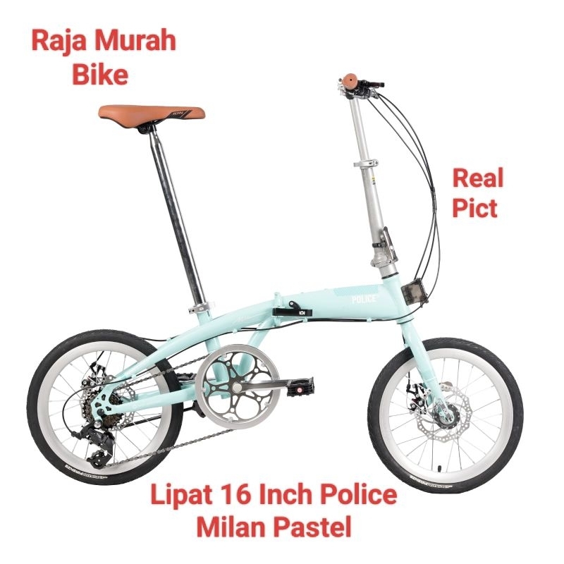 Jual Sepeda Lipat Element Police Milan Pastel 16 Inch Sepeda Lipat 16 ...