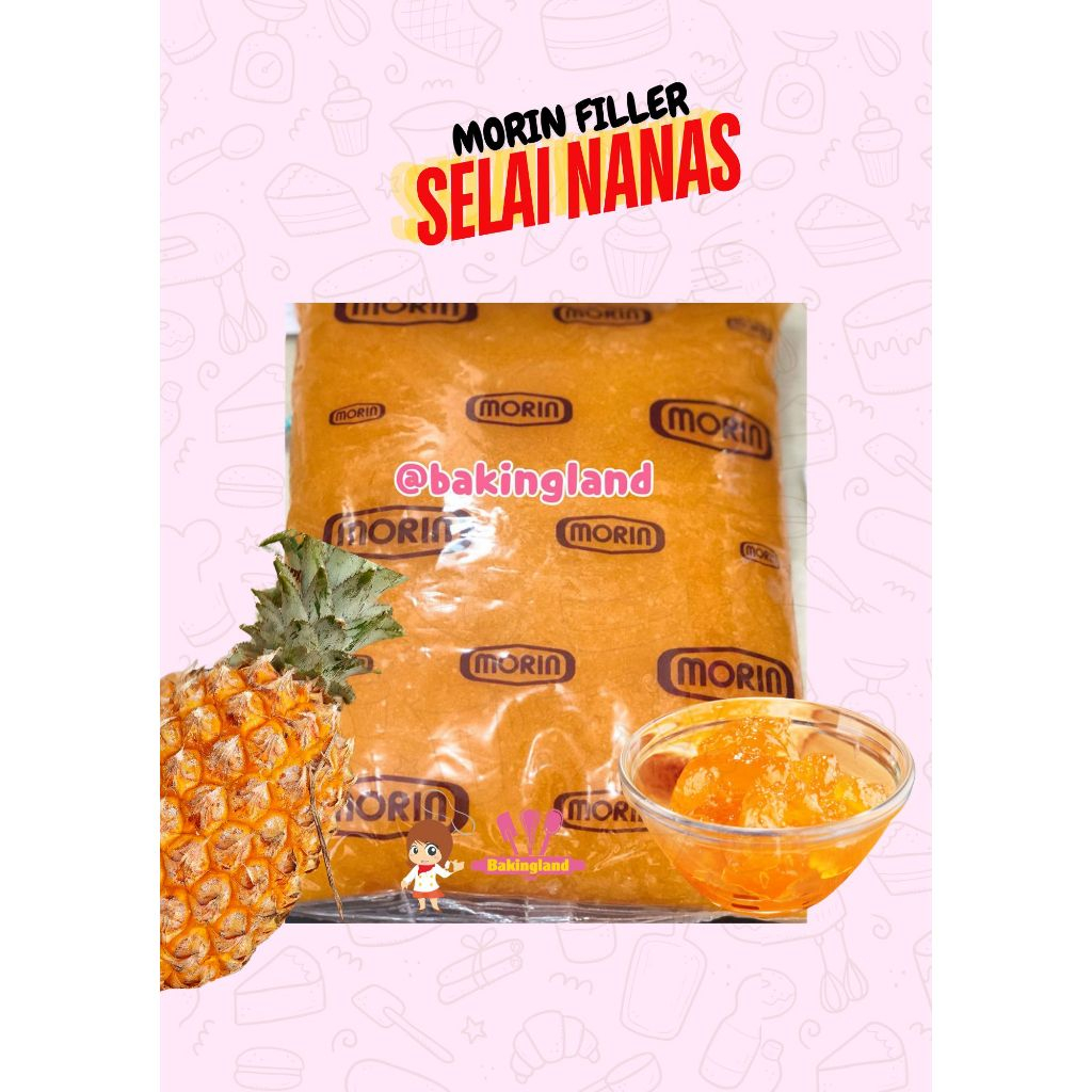 Jual Selai nanas isian roti spread filler morin 2kg | Shopee Indonesia
