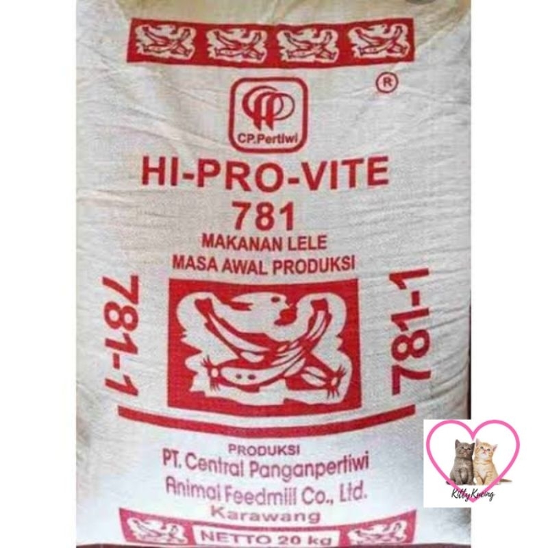 Jual 781-1 Pakan Ikan Lele Hi Pro Vite 20Kg | Shopee Indonesia