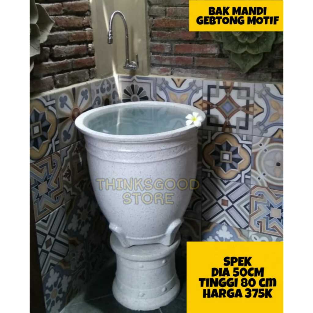 Jual BAK MANDI GENTONG AIR MINIMALIS MODEL TERASO GUCCI TERAZO GUCI ...