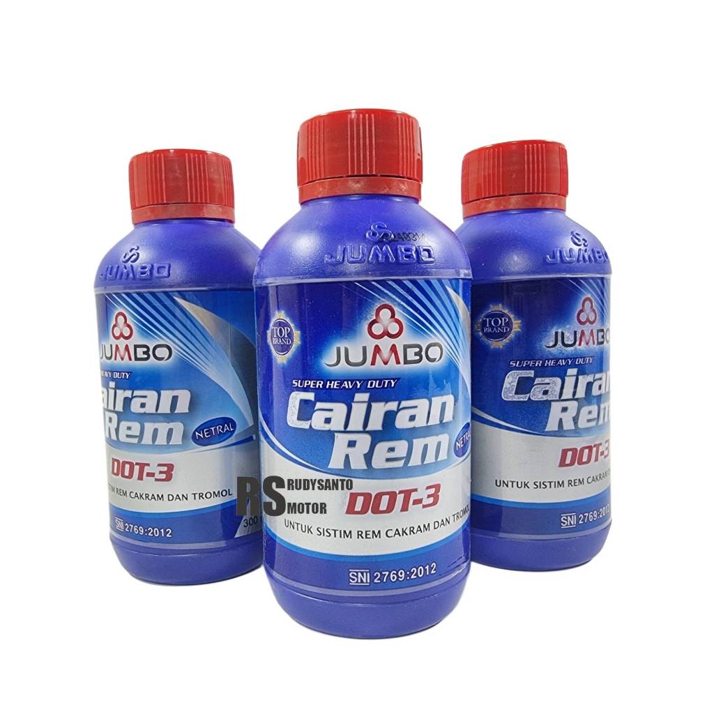 Jual Oli Rem Minyak Rem Jumbo Besar 300ml Dot 3 Oli Rem Brake Fluid ...