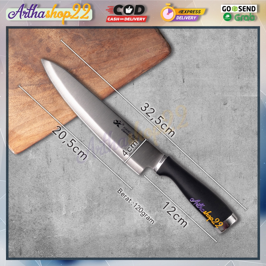 Jual Pisau dapur stainless / Pisau Koki / pisau Chef / Pisau Daging ...