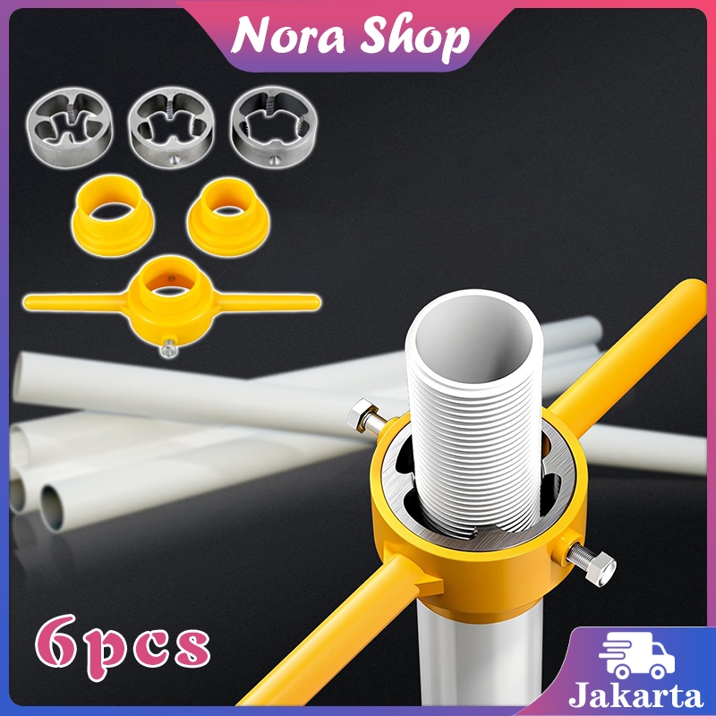 Jual 6pcs Pipe Thread Maker Alat Senai Pipa Pvc Alat Pembuat Benang ...