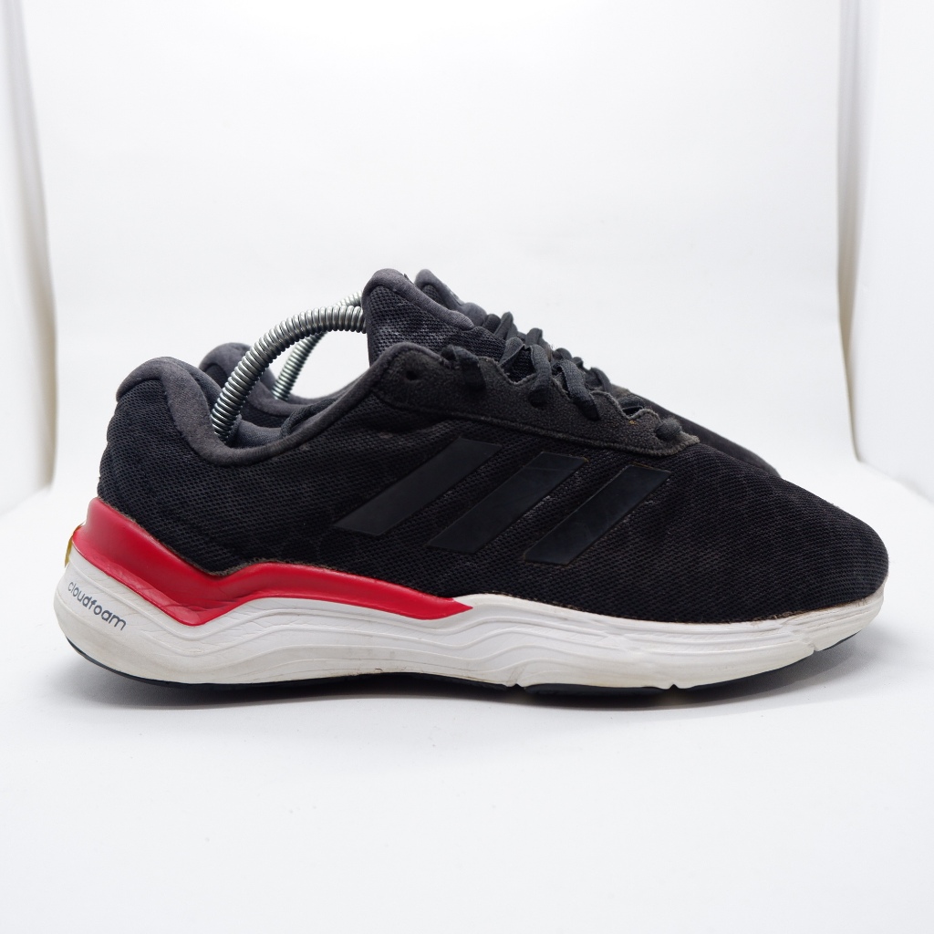 Jual SEPATU BEKAS / SECOND SIZE 41 329 ADIDAS RUNNING NEGRO FLUID CLOUD ...