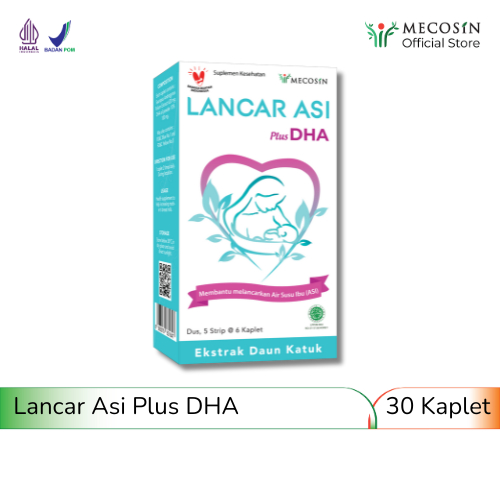Jual Lancar Asi Plus DHA 30 Kaplet / Suplemen Ibu Hamil / Extract Daun Katuk + DHA | Shopee ...