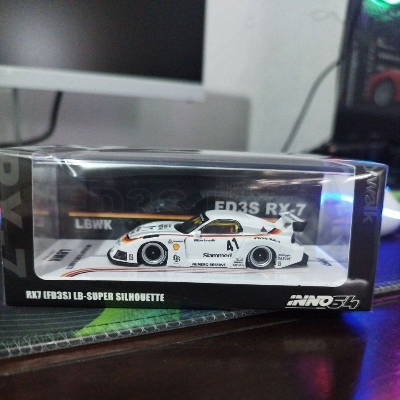 Jual IN64-LBWK-RX7-02 - INNO 1/64 Die-Cast MAZDA RX7 (FD3S) LB-SUPER ...