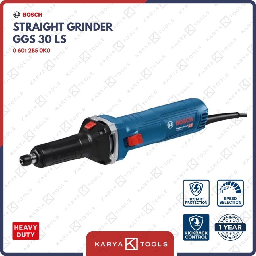 Jual Bosch GGS 30 LS Professional Gerinda Lurus / Die Grinder | Shopee ...