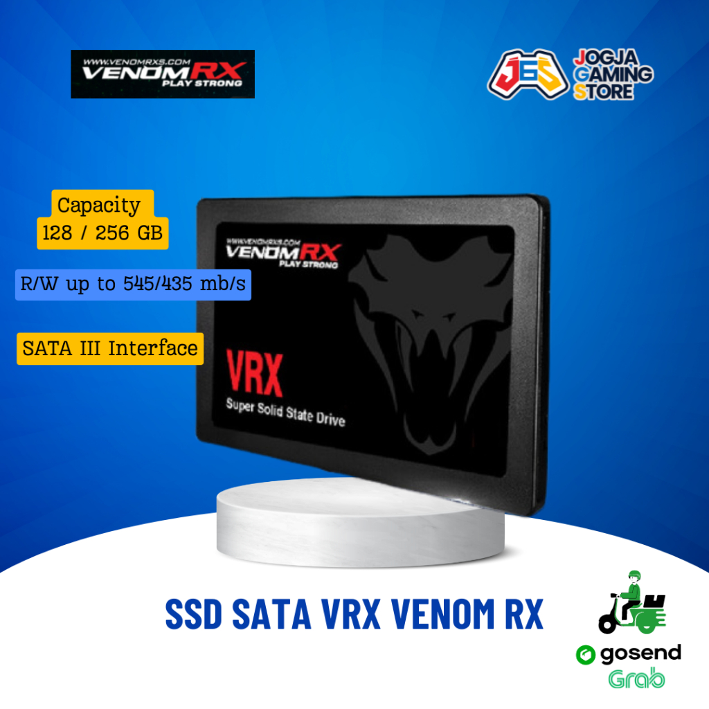 Jual SSD VenomRX VRX 128GB / 256GB Venom RX SATA III | Shopee Indonesia