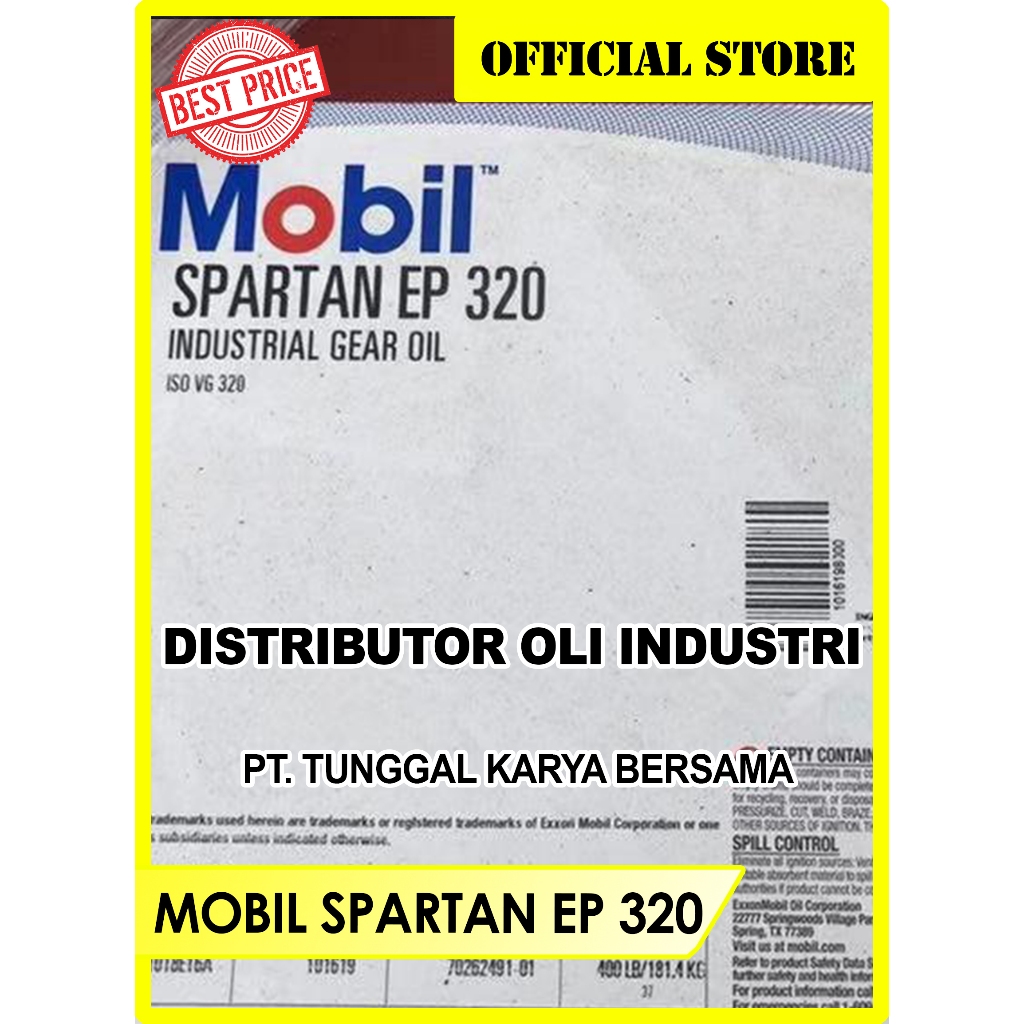 Jual MOBIL SPARTAN EP 320 ( Industrial Gear Oil - Ready Stock ...