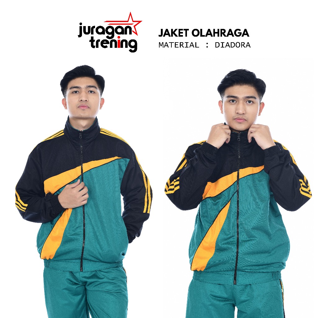 Jual Jaket tracktop olahraga jaket training trening atasan olahraga ...