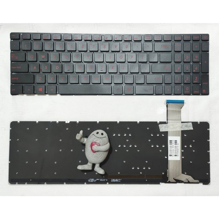 Jual KEYBOARD ORIGINAL ASUS ROG G551JX G551V G551VW N551J N551JB ...