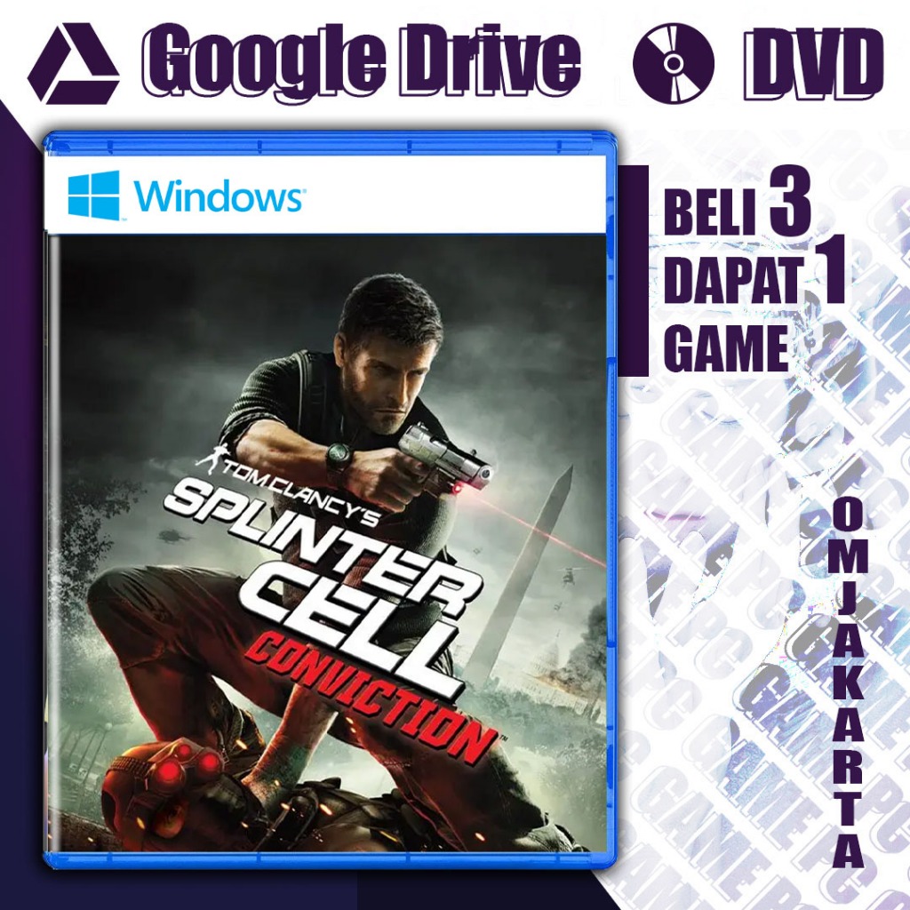 Jual Tom Clancys Splinter Cell Conviction Complete | Shopee Indonesia