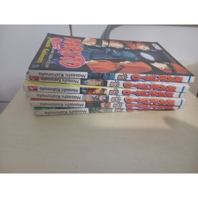 Jual Paket buku komik Naruto 6 buku set | Shopee Indonesia