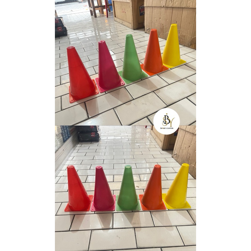 Jual [IMPORT] Cone 23cm / Cones Kerucut rapat full untuk Latihan ...