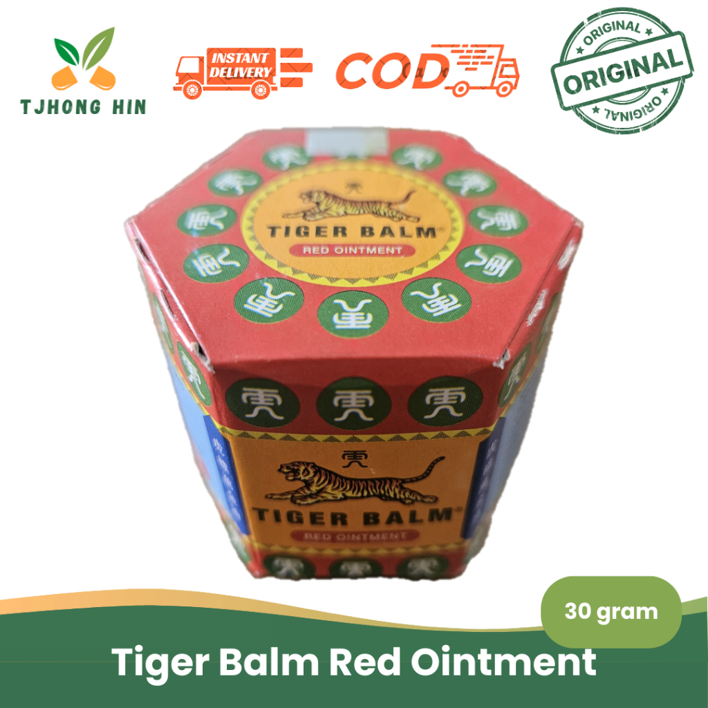Jual Balsem Cap Macan 20 gram / Tiger Balm Red Ointment - Original ...