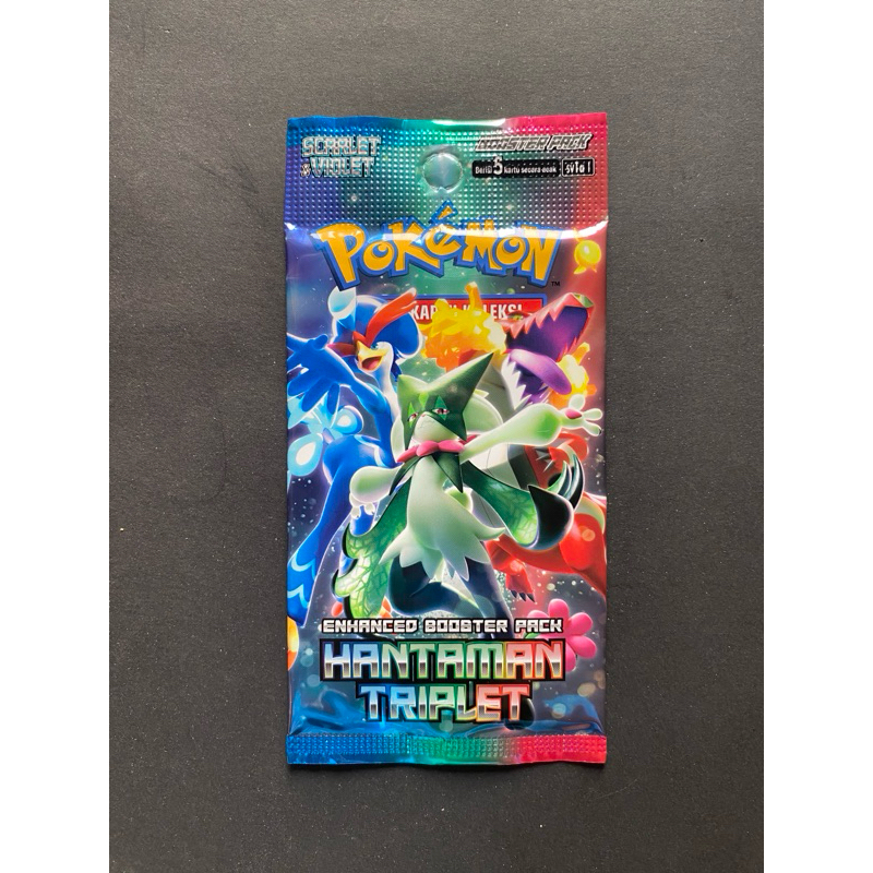 Jual TCG Pokemon Card Hantaman Triplet Kartu Indonesia Booster Pack | Shopee Indonesia